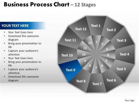 Powerpoint Themes Company Circular Quadrant Ppt Slide Designs