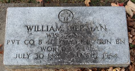 William Bierman 1886 1954 Memorial Find A Grave