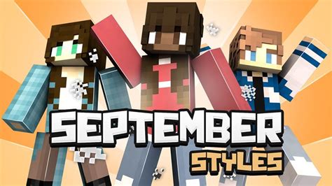 September Styles By Impulse Minecraft Skin Pack Minecraft