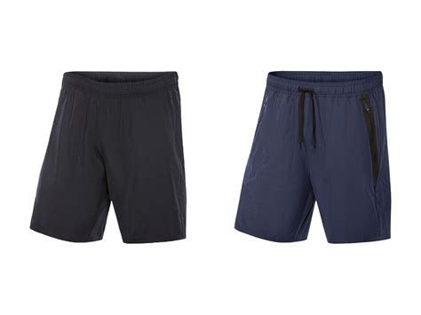 CRIVIT Herren Funktionsshorts Mit Seitlichen Eingrifft