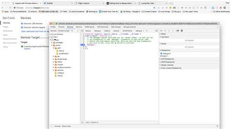 how to debug meteor latest version meteor 1 6 rc 16 running on node 8