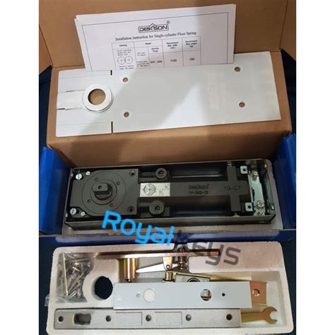 Jual Floor Hinge Dekson Dekkson Fh 75 Komplit Engsel Tanam Lantai Pintu
