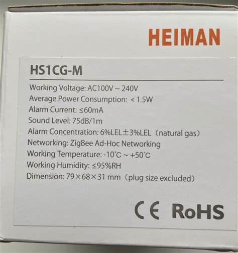 Heiman Gas Sensor Hs1cg M Support · Issue 2403 · Dresden Elektronik