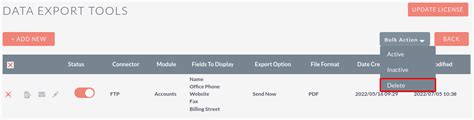 User Guide Data Export Tools