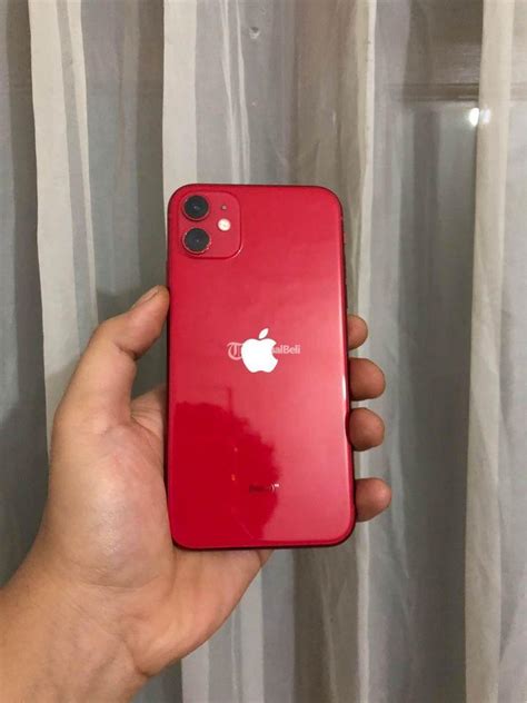 Hp Apple Iphone 11 Red 64gb Ex Inter All Operator Di Jakarta Utara