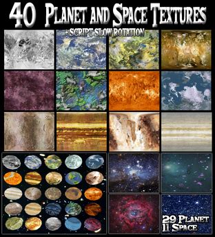 Solar System Textures