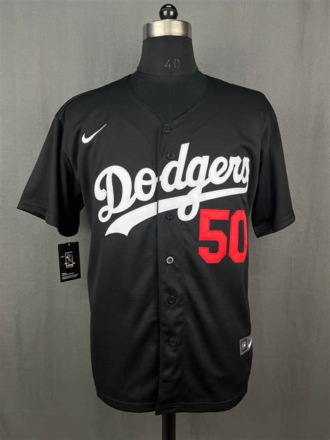 Betts 50 Black Los Angeles Dodgers Mlb Jersey Mizo Jersey Home
