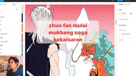 Magic Emperor Chapter Zhuo Fan Mukbang Naga Dan Membuat Vector