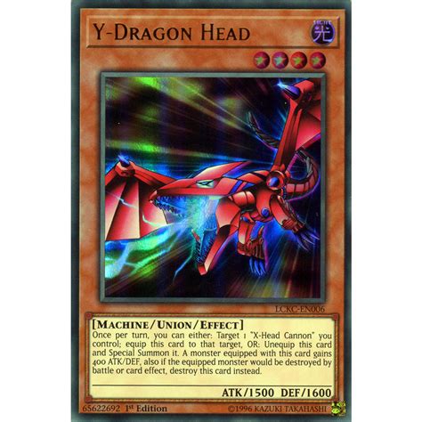 Y Dragon Head Lckc En006 Yu Gi Oh Card Deckboosters