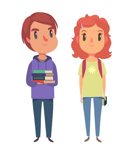 矢量卡通学生教师图片 创意矢量学生卡通插图素材 高清图片 摄影照片 寻图免费打包下载