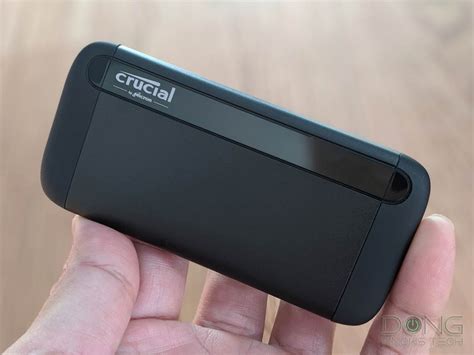 Micron Crucial X8 Portable SSD Review Dong Knows Tech
