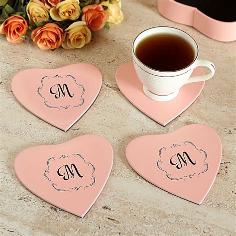 Personalised Cute Love Coaster Set Of 4 Vietnam T Personalised Cute Love Coaster Set Of 4 Fnp