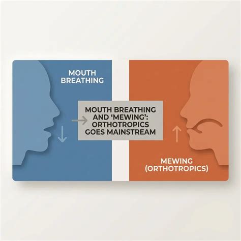 Mouth Breathing And Mewing Orthotropics Goes Mainstream Fitness Health