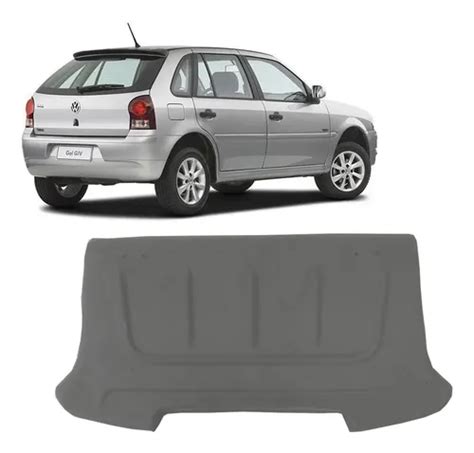 Tampao Traseiro Bagagito Gol G 4 Cinza Acarpetado Frete grátis