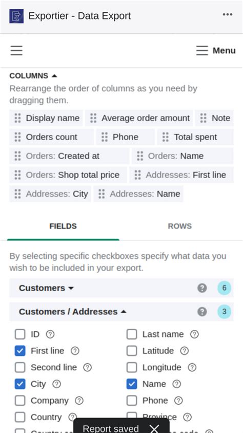 Exportier ‑ Data Export Shopify Data Export To Csvexcel With