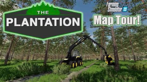 Fs22 Map Tour “the Plantation” New Mod Map Farming Simulator 22