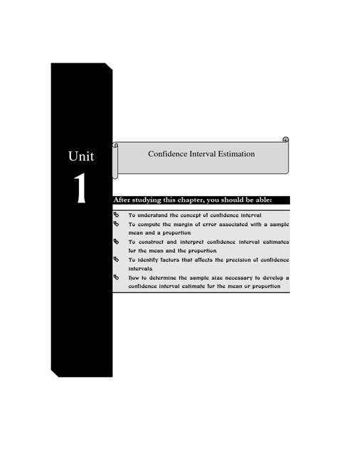 Bba Iv Business Statistics Pdf Estimator Bias Of An Estimator