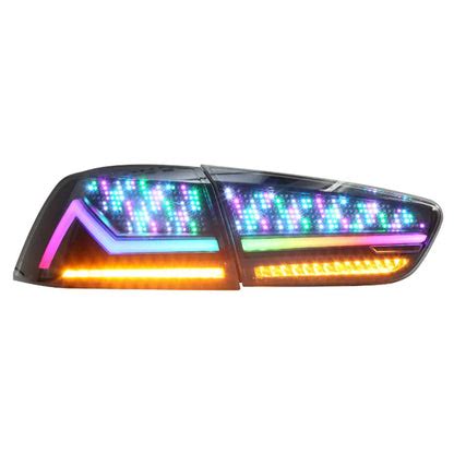 Ntxglow Matrix Rgb Led Tail Lights 2008 2018 Mitsubishi Lancer