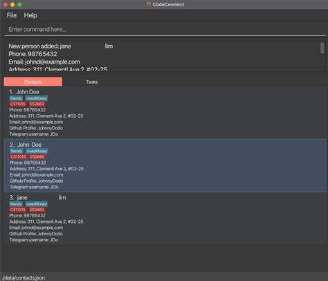 Accidental Spaces In The Name Issue Nus Cs AY S Pe Dev Response GitHub