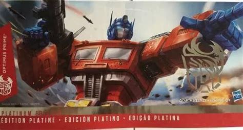 Figura de acción Transformers Transformers Optimus Prime Platinum