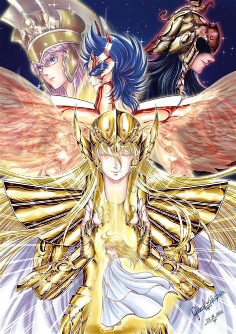 Pin van José Luis Grimaldo Márquez op Saint Seiya art
