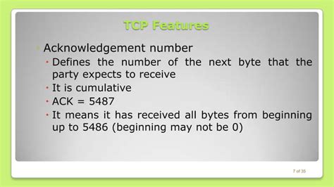 Transmission Control Protocol TCP PPTX