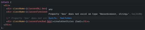 [react jss] createusestyles has strange types in typescript · issue