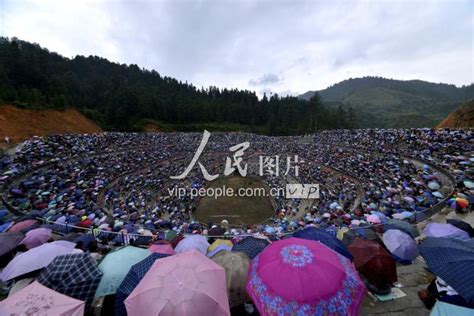 黔桂滇260头斗牛榕江侗乡争“牛王” 人民图片网