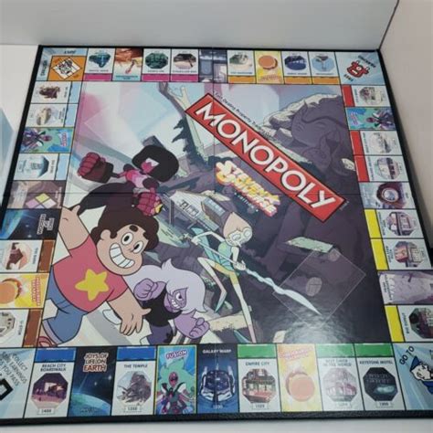 Monopoly Steven Universe Edition Cartoon Network Board Game Complete