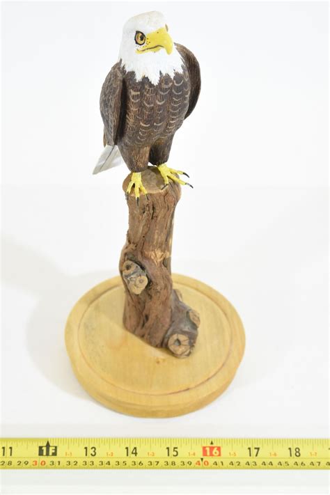 Hand Carved Bald Eagle