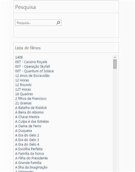Javascript Como Tornar Uma Lista Html Pesquisável Stack Overflow Em
