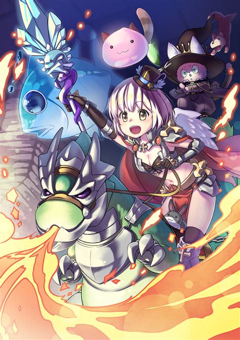 Poring Rune Knight Summoner Ferus And Desert Wolf Ragnarok Online