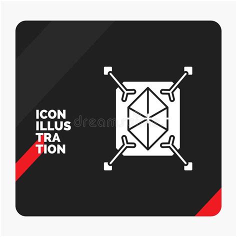 Red And Black Creative Presentation Background For Object Prototyping Rapid Structure 3d