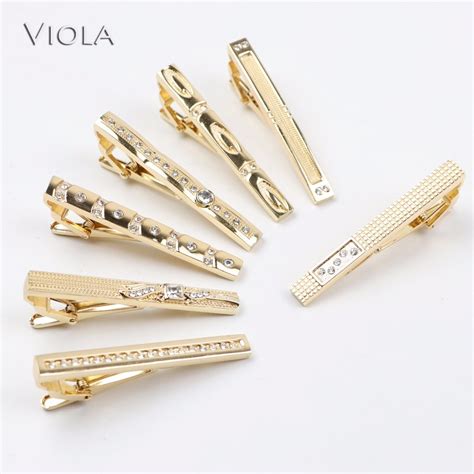 Tie Clip Must Buy Classic Trendy Men Gold Metal Je Vicedeal