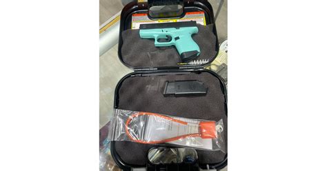Glock G43 Tiffany Blue Robins Egg Blue For Sale