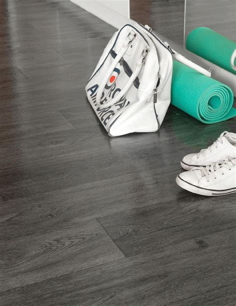 Wykładzina PCV linoleum Ciemna Deska Dąb Oak 4m ERLI pl