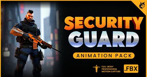 Security Guard Animation Pack 3d Animations Unity Asset Store