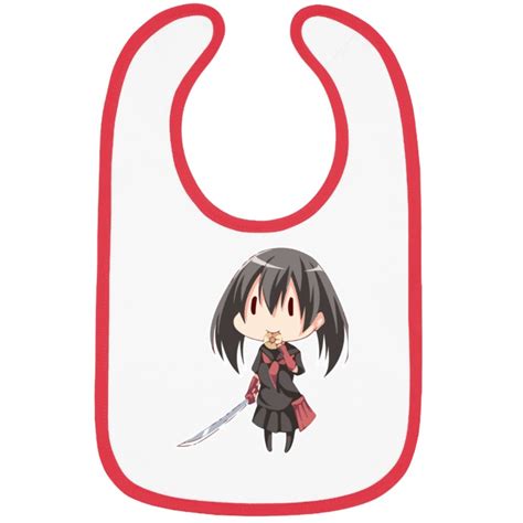 Akame Cute Chibi Akame Ga Kill Characters Bibs Sold By Anyashop Sku