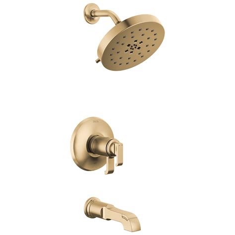 17t Series Tub Shower Trim In Lumicoat® Champagne Bronze T17t489 Cz Pr