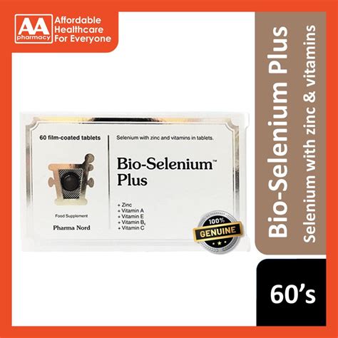 Bio Selenium Plus Tablets 60s Aa Pharmacy
