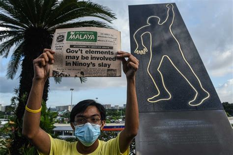 In Photos Ninoy Aquino Day Marked In Naia The Airport Where He Was Killed