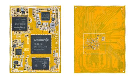 Rockchip Rk3576 Castellated Som Powers Development Board With 12 Analog