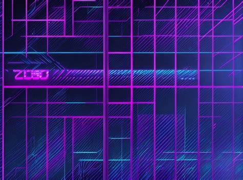 Premium Photo Neon Distortions Abstract Glitch Background With