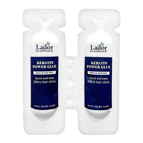 MINTA - LADOR Keratin Power Glue intenzív hajregeneráló ampulla 1g + 1g