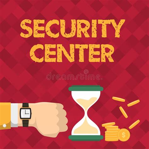 Writing Displaying Text Security Center Business Overview Centralized Unit That Deals With