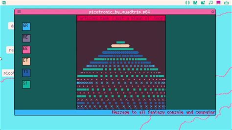 Picotronic By Quadtrip Picotron Demo Youtube