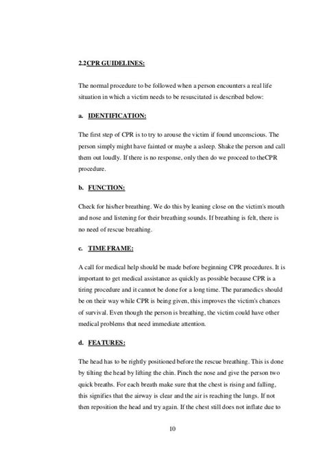 Automated Cardiopulmonary Resuscitation Device