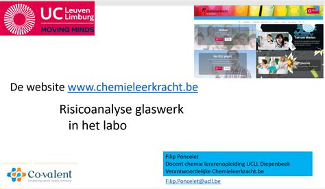 Webinar Risicoanalyse Bij Gebruik Van Glaswerk In Het Labo