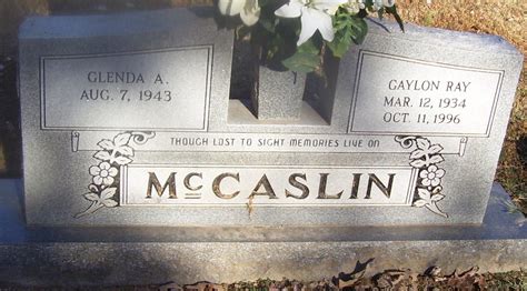 Gaylon Ray Mccaslin 1934 1996 Mémorial Find A Grave