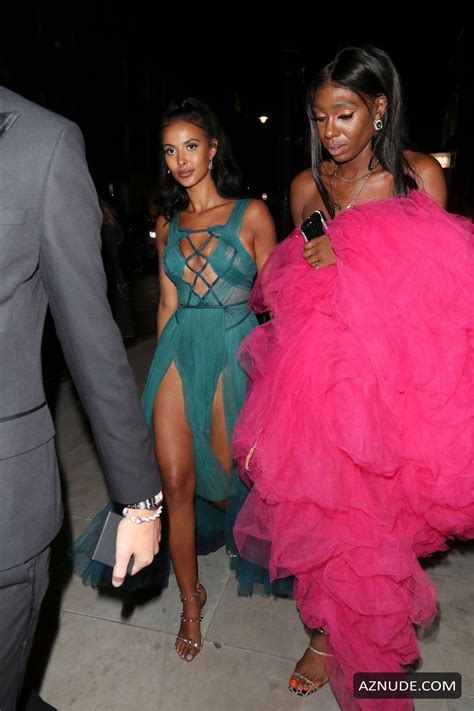 Maya Jama Attends Fashion For Relief At The British Museum In London